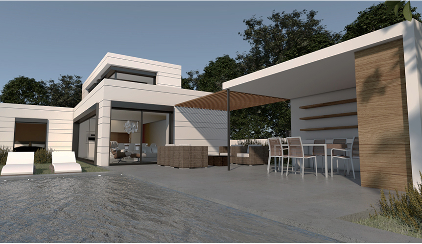 h-kub. Casas modulares, diseño y arquitectura